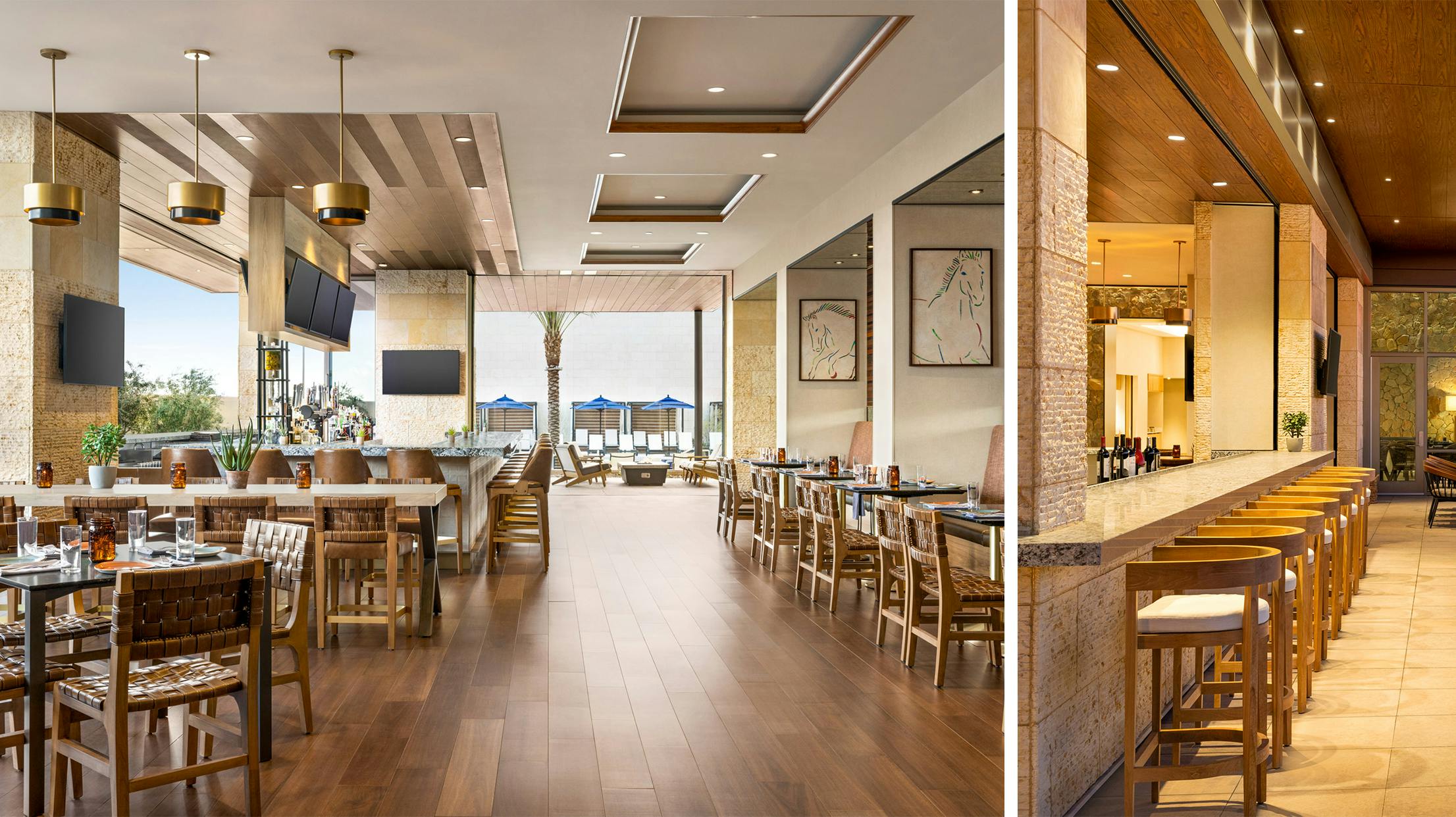 Scottsdale's Desert-Inspired Oasis and Operable Glass Doors